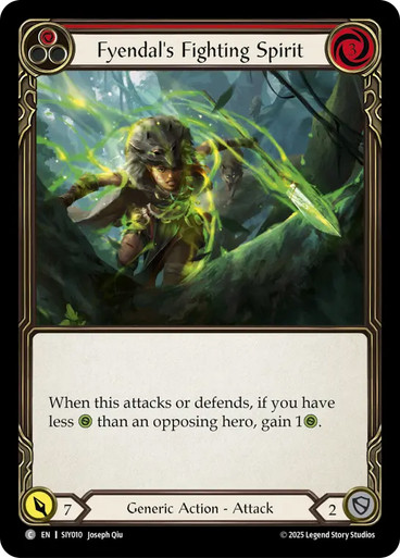 Fyendal's Fighting Spirit (Red) | Iyslander Silver Age Deck | Star City ...