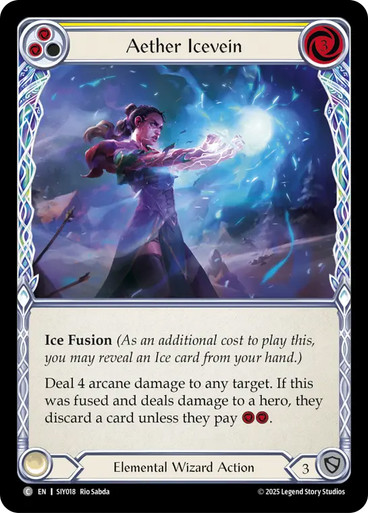 Aether Icevein (Yellow) | Iyslander Silver Age Deck | Star City Games