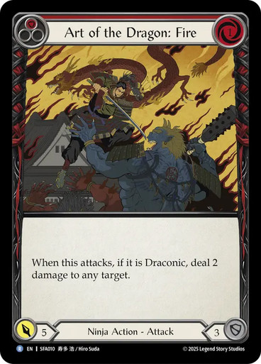Art of the Dragon: Fire | Fai Silver Age Deck | Star City Games