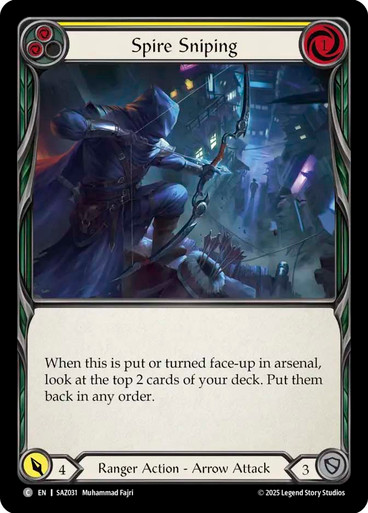Spire Sniping (Yellow) | Azalea Silver Age Deck | Star City Games