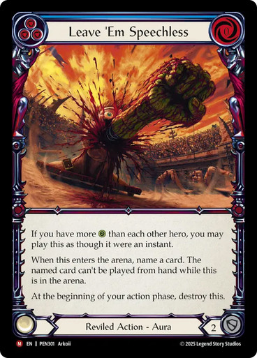 Leave 'Em Speechless | Compendium of Rathe | Star City Games