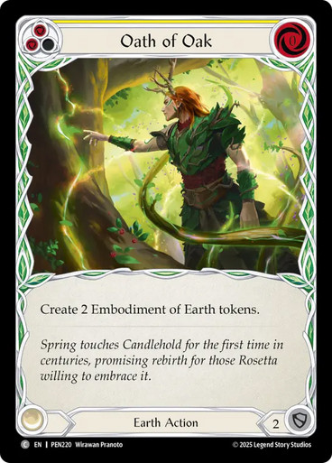 Oath of Oak (Yellow) | Compendium of Rathe | Star City Games