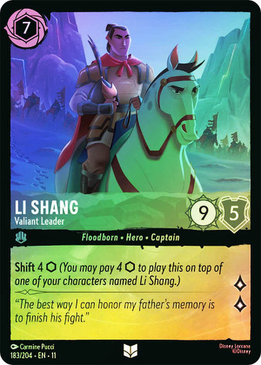 Li Shang - Valiant Leader | Winterspell | Star City Games