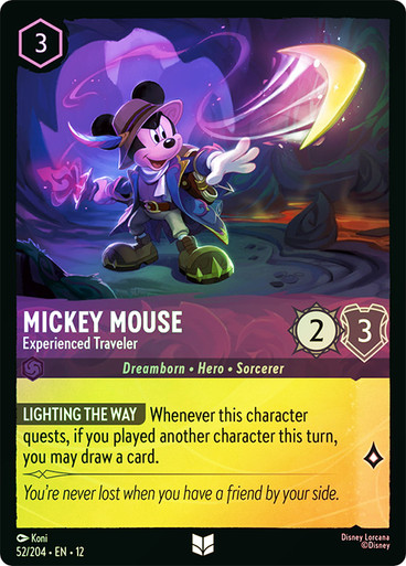 Mickey Mouse - Experienced Traveler | Wilds Unknown | Star City Games