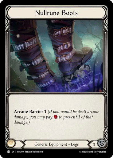 Nullrune Boots | Boltyn Silver Age Deck | Star City Games