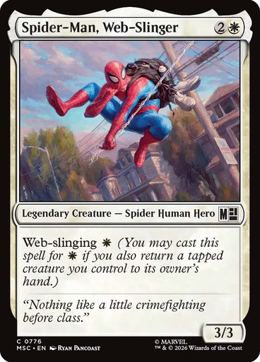 Spider-Man, Web-Slinger | Marvel Super Heroes Commander | Star City Games
