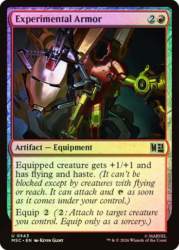 Experimental Armor | Marvel Super Heroes Commander | Star City Games