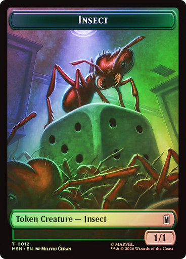 {Insect Token} // {Soldier Token} | Marvel Super Heroes | Star City Games