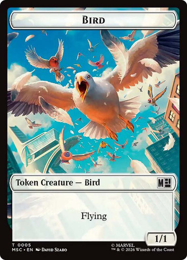 {Bird Token} // {Treasure Token} | Marvel Super Heroes Commander | Star ...