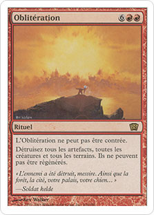 Obliterate | 8th Edition - French | Star City Games