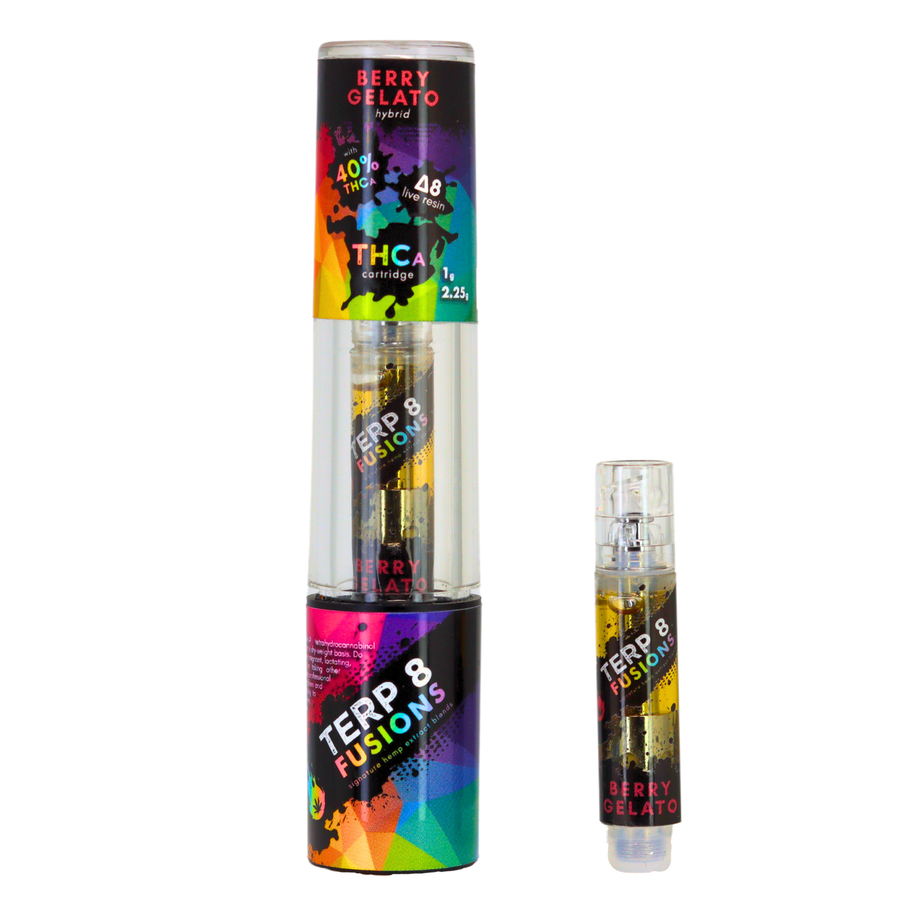 1-Gram Berry Gelato THCA + D8 Live Resin Cartridge | Terp 8 has the ...