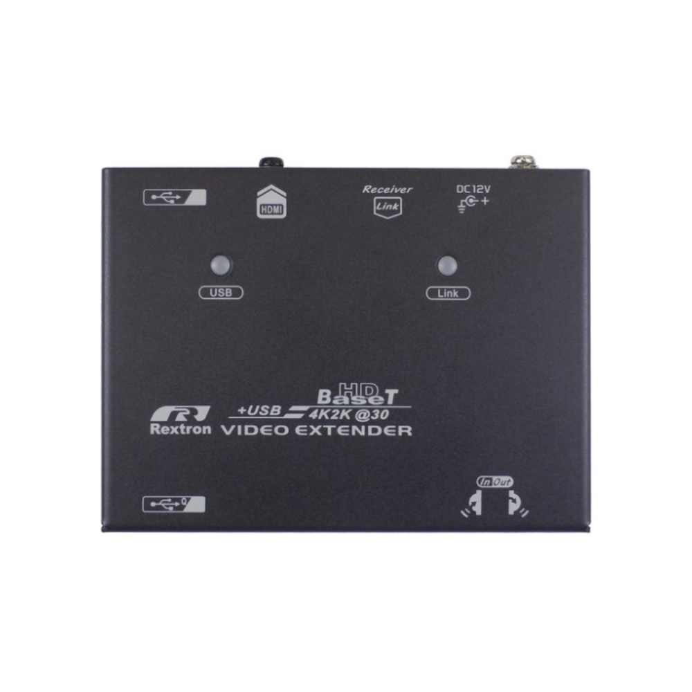 Rextron 4K HDMI KVM Extender Over CAT.X With IR, USB, 100M ( PoC )