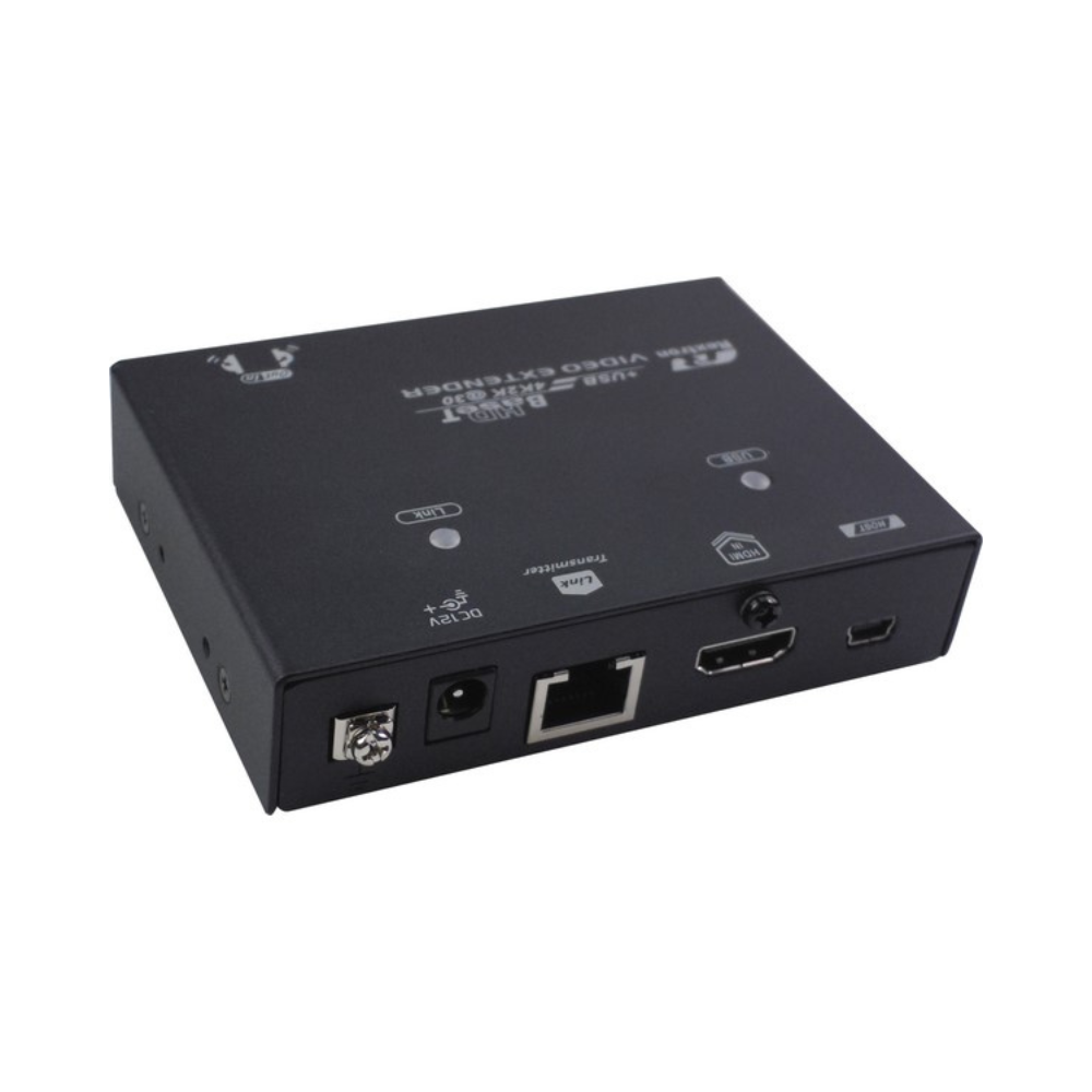 Rextron 4K HDMI KVM Extender Over CAT.X With IR, USB, 100M ( PoC )