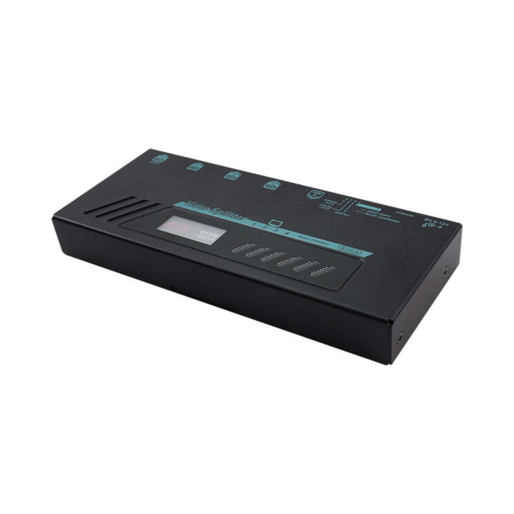 Rextron 4 Ports True 4K HDMI Video Splitter With EDID And HDCP