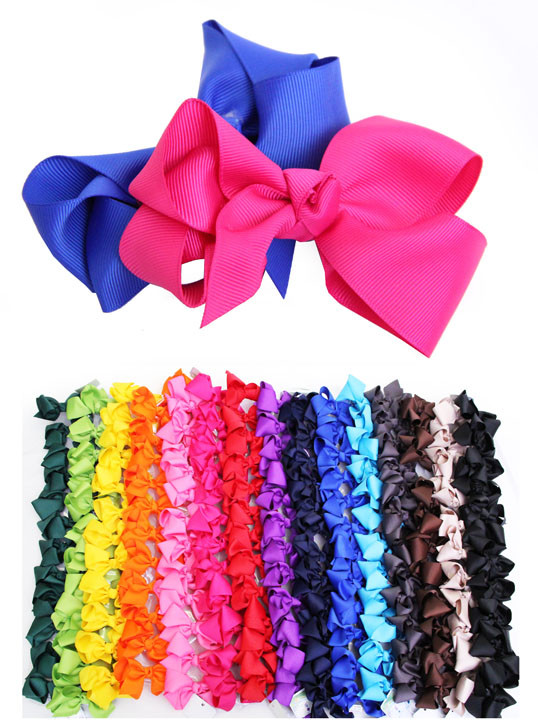 BOW-4 INCH BOW (12pc) - HANA WHOLESALE