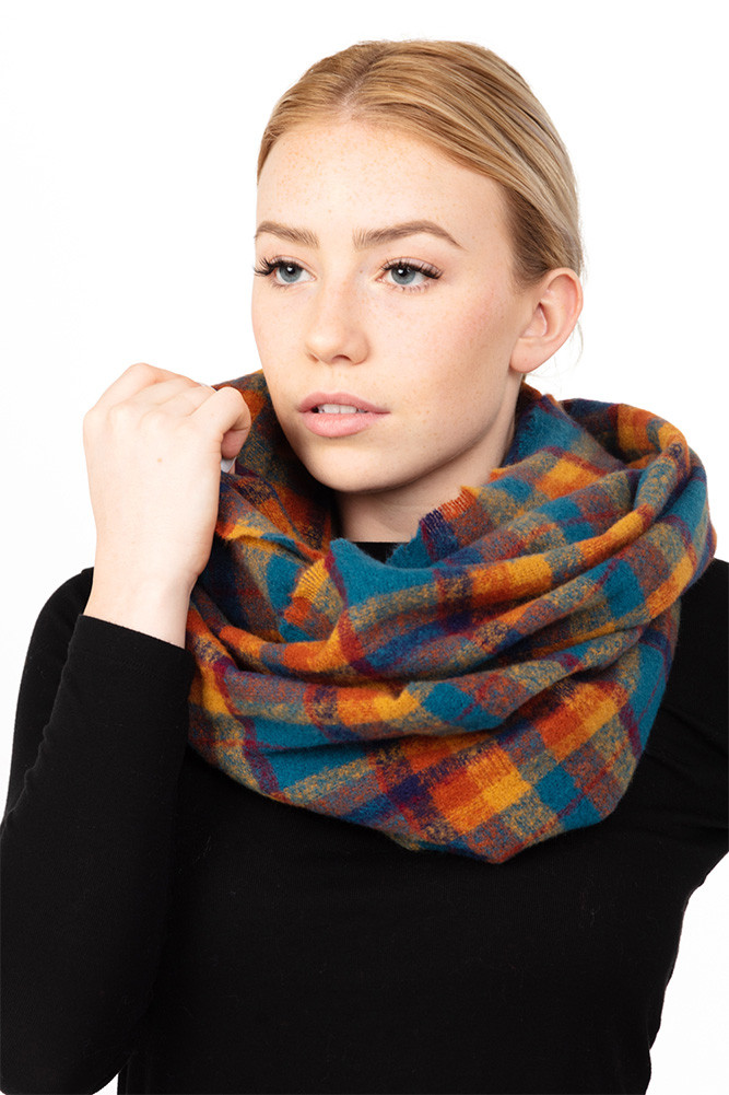 BUFFALO CHECK SCARF-MS0142 - HANA WHOLESALE
