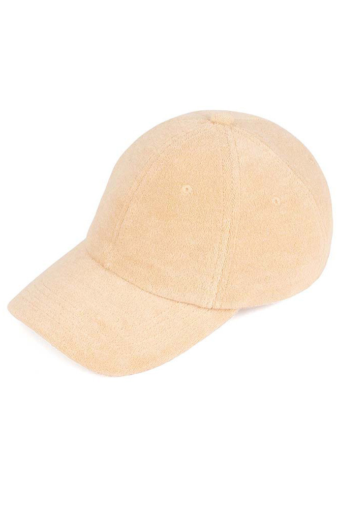 C.C TERRY CLOTH BASBALL CAP-BA-006 - HANA WHOLESALE