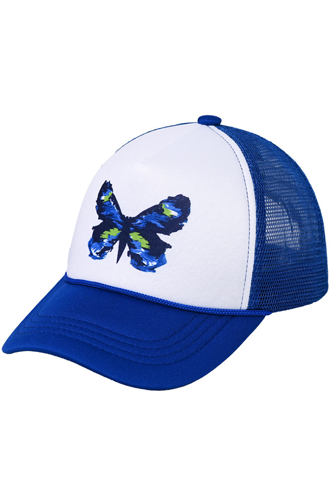 C.C Kids Hand Painted Abstract Butterfly Cap-KIDS-GBA-03 - HANA WHOLESALE