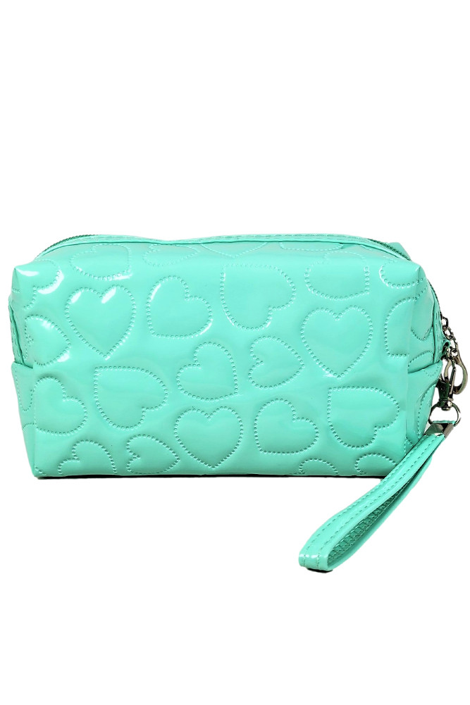Heart Pattern Pouch-PCH180 - HANA WHOLESALE