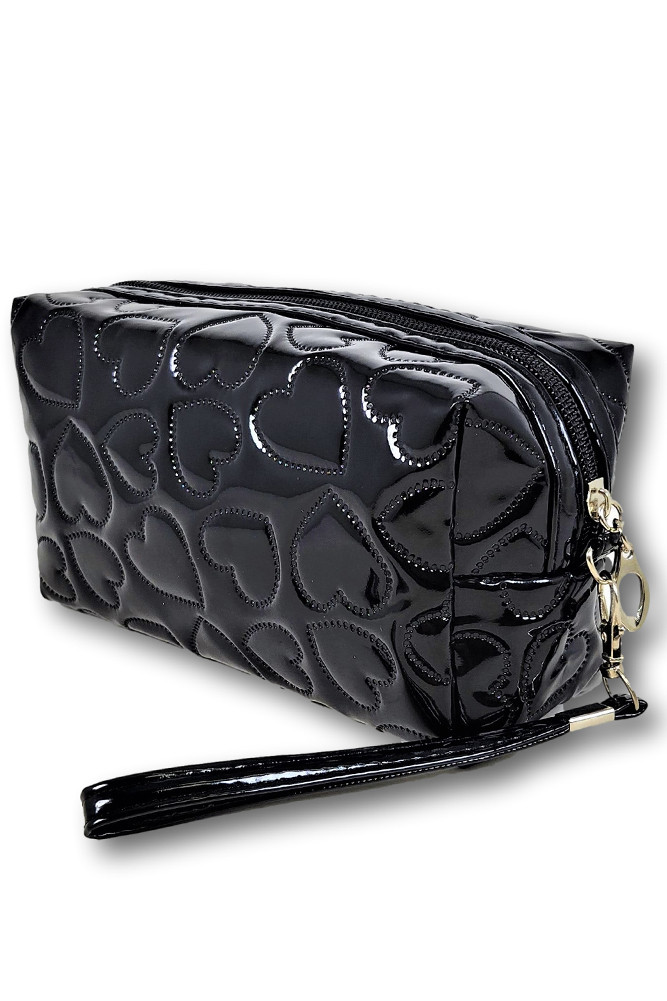 Heart Pattern Pouch-PCH180 - HANA WHOLESALE