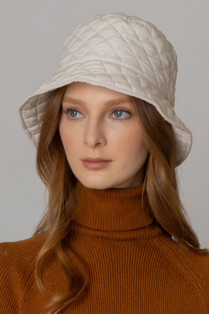 Quilted Padding Bucket Hat-BHU220080 - HANA WHOLESALE