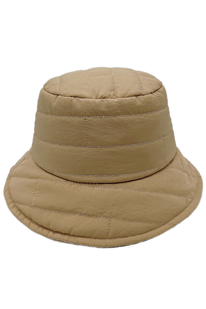 Lined Padding Bucket Hat-BHU220093 - HANA WHOLESALE