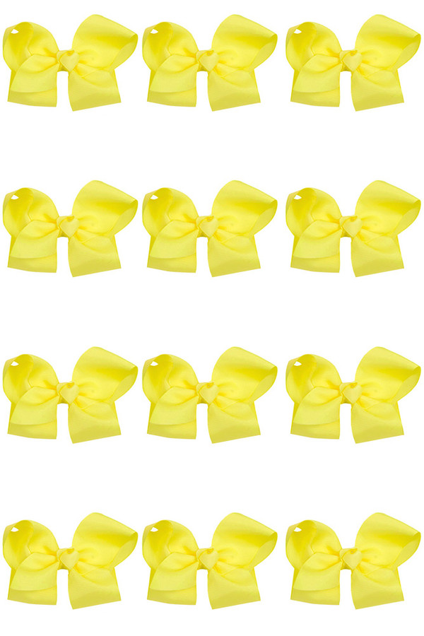 BOW-8 INCH BOW (12pc) - HANA WHOLESALE