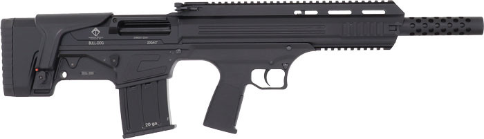Ati Bulldog Bullpup Shotgun - 20ga 3" 18.5" 5rd Black