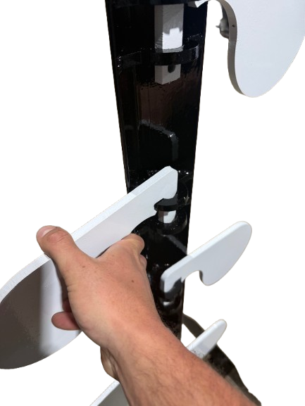 Replacement Dueling Tree Paddles (Paddles Only) - Shooting Targets USA
