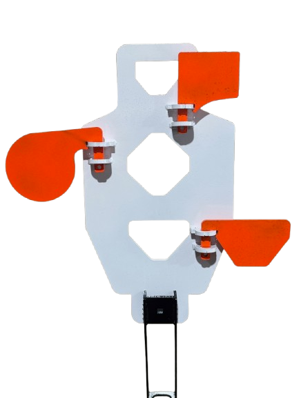 Triple Threat Torso Target ONLY - Shooting Targets USA