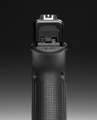 Glock 17 9mm Gen5 Fixed Sight - 17-shot Black Front Serations