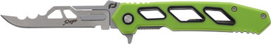 Schrade Knife Isolate Enrage - 2.6" Replcbl Blade Knife Green