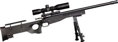 Crickett Precision Rifle 22lr - Blued/black Threaded W/scope