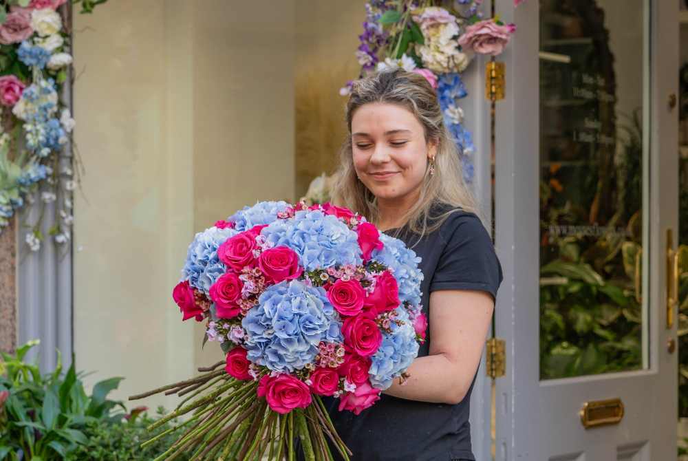From the Flower Shop: Blousy Hydrangeas - Moyses Stevens