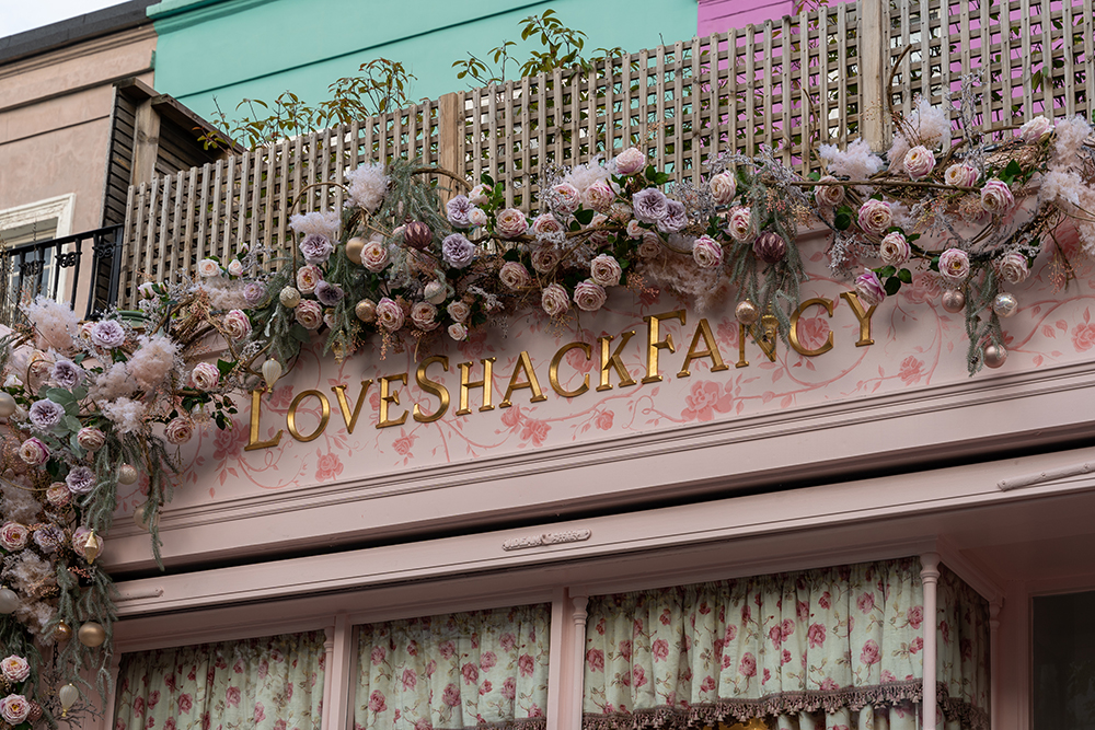 A Pink Transformation: Welcome to London Love Shack Fancy - Moyses Stevens