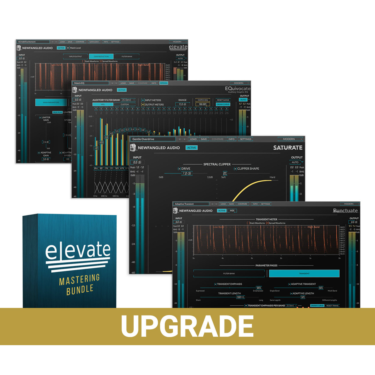 NewFangled Audio Elevate Upgrade (Download) Mastering Software Upgrade ...