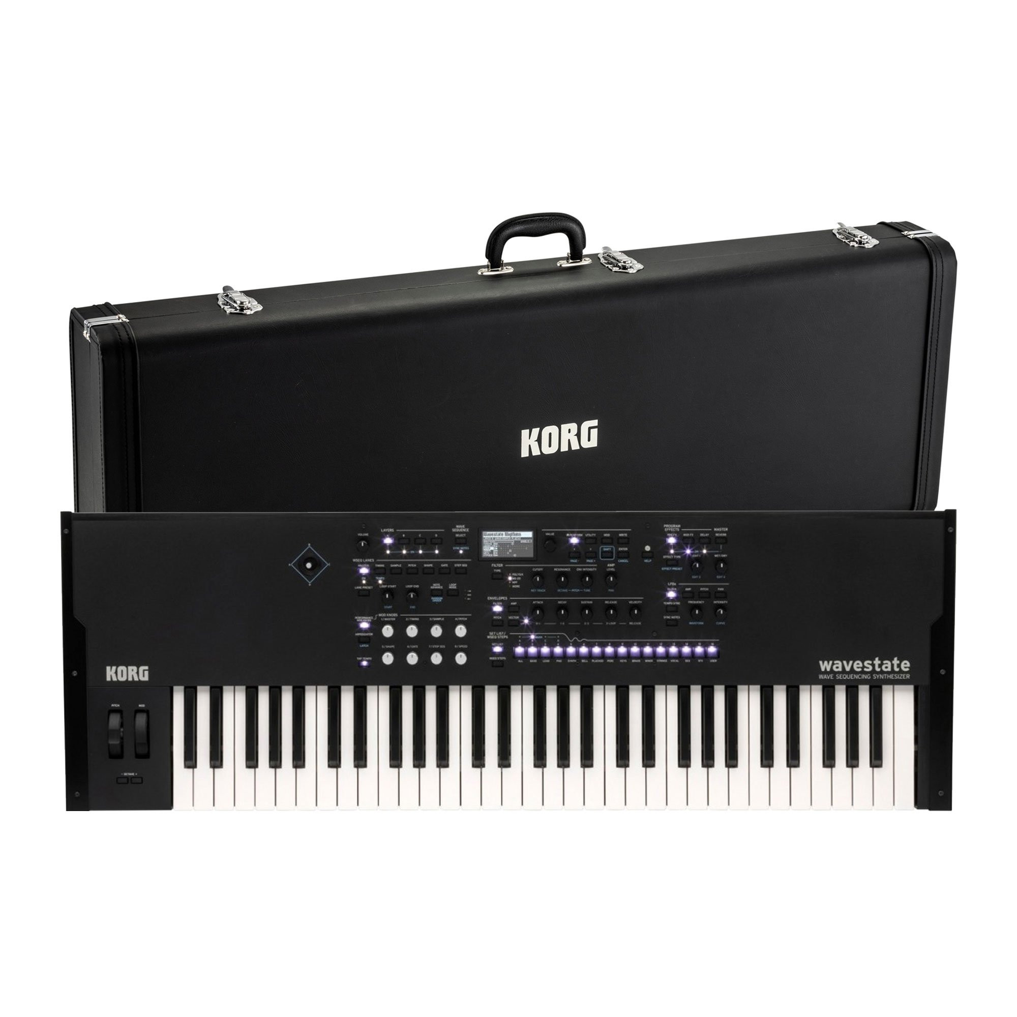Korg Wavestate Se With Hard Case 61 Key Polyphonic Sequencing Synthesizer Music Matter