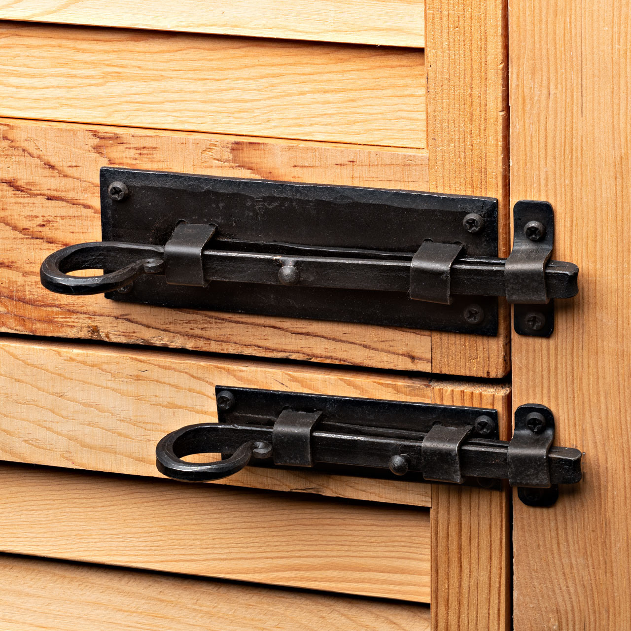 Wrought Iron Sliding Bolts | Garrett Wade