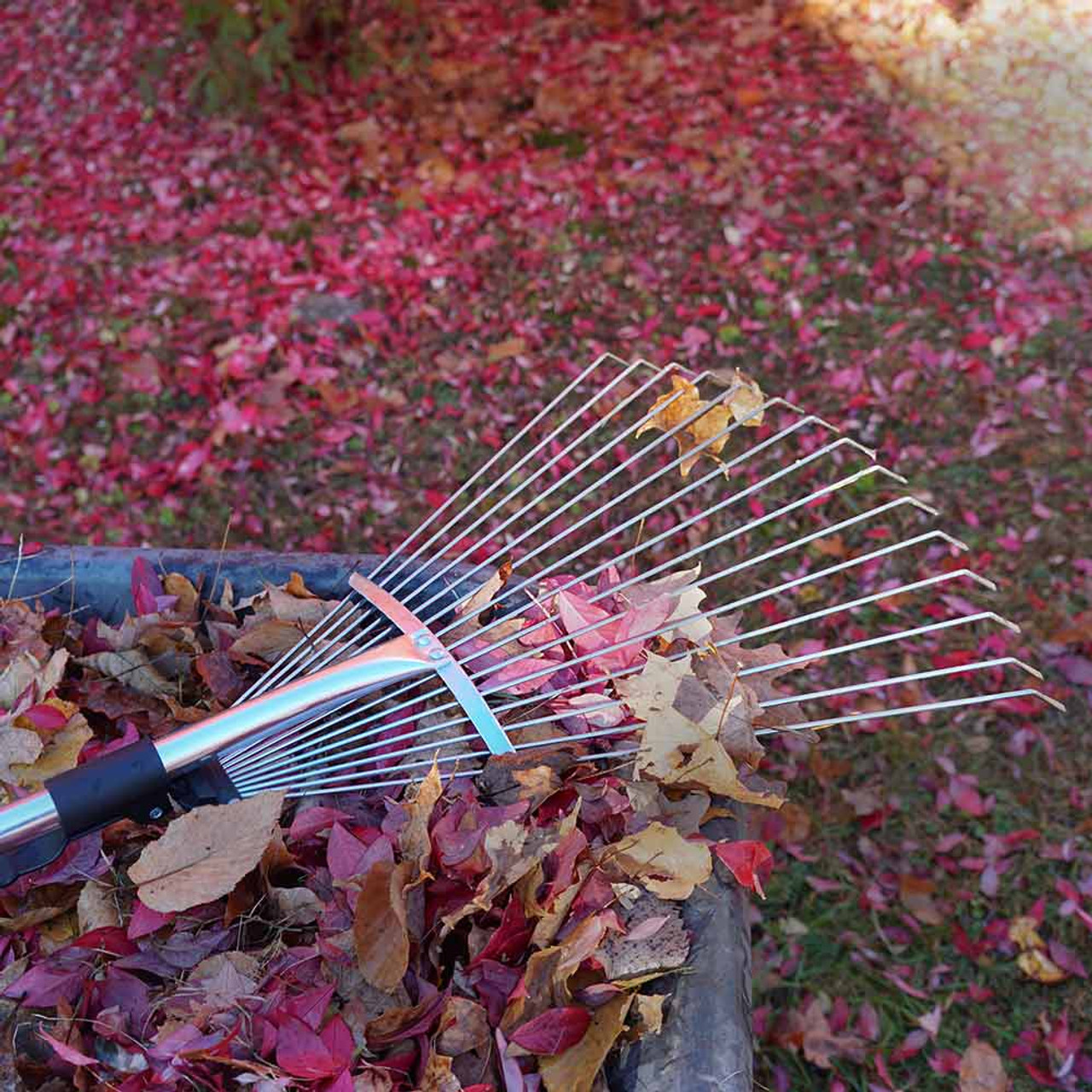 Collapsing Garden and Leaf Rake