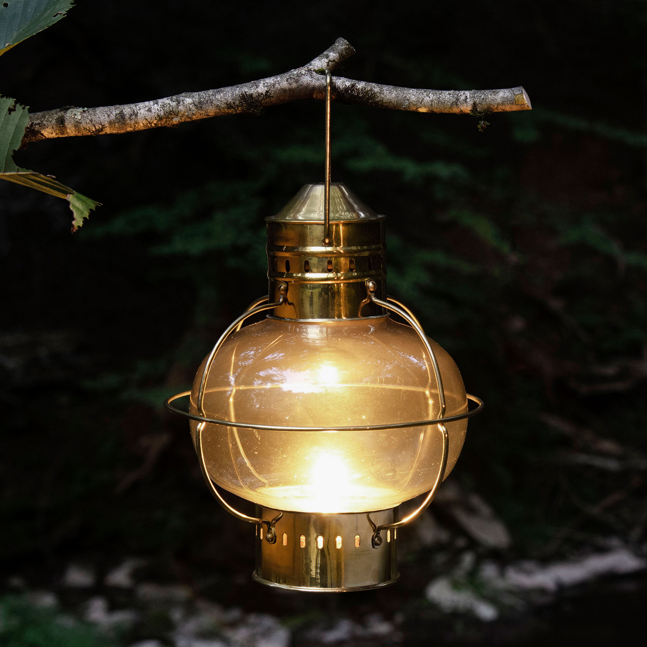 Old Lantern Oil Lamp