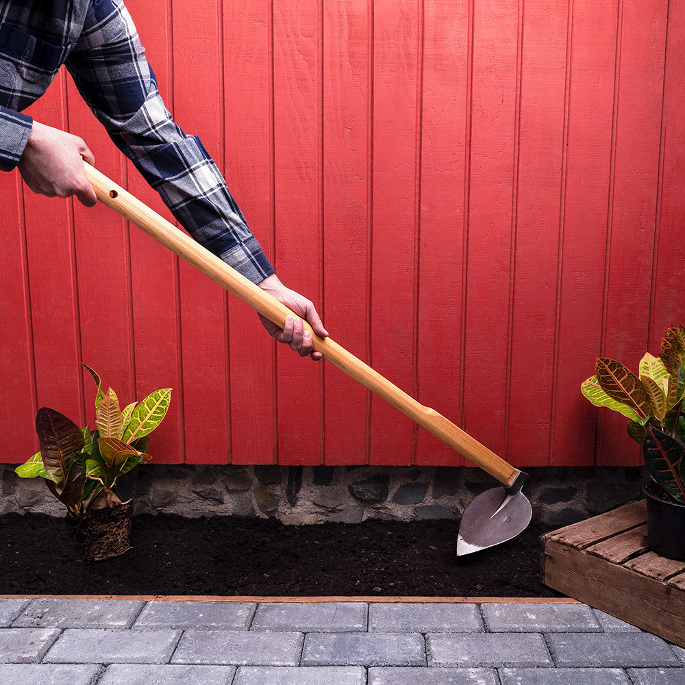 Wide Heart-Shaped Hoe