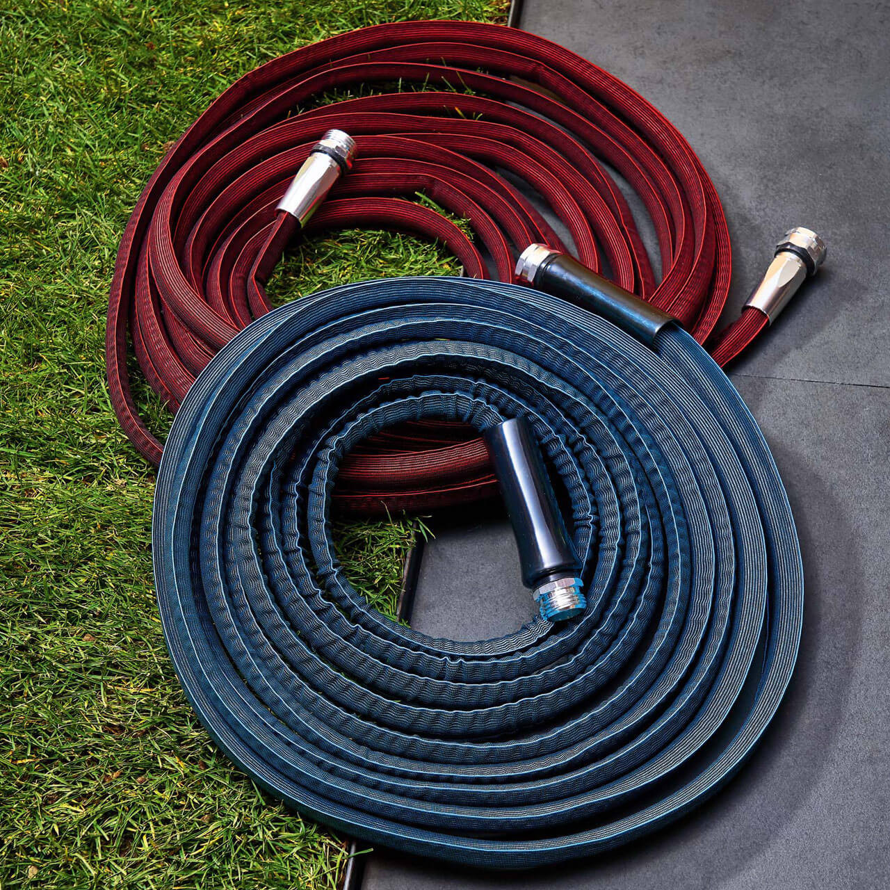 Self-Extending Fabric Garden Hoses | Garrett Wade