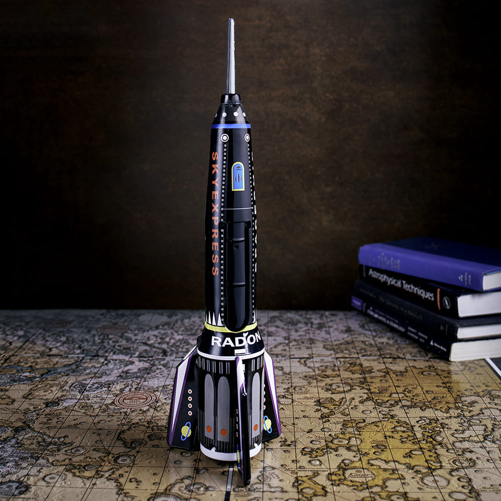 Retro Tin Rocket - Black - Garrett Wade