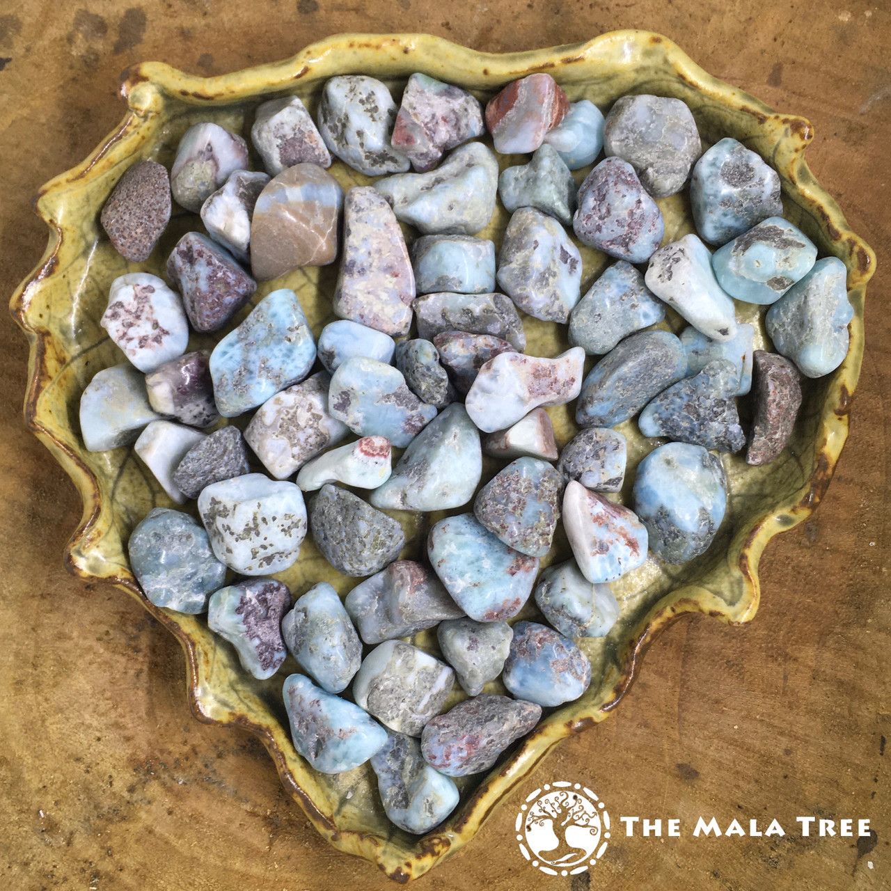 LARIMAR Tumbled Stone - The Mala Tree