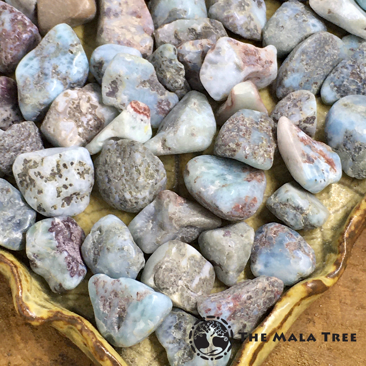 LARIMAR Tumbled Stone - The Mala Tree