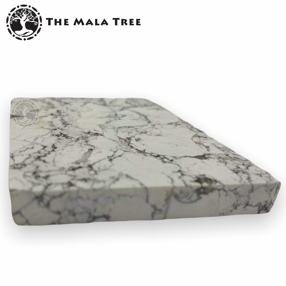 HOWLITE Plate / Slab (Freeform) - The Mala Tree