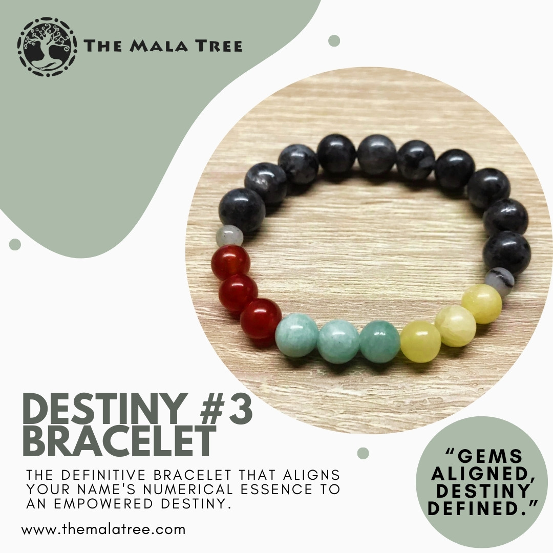 DESTINY #3 Bracelet - The Mala Tree