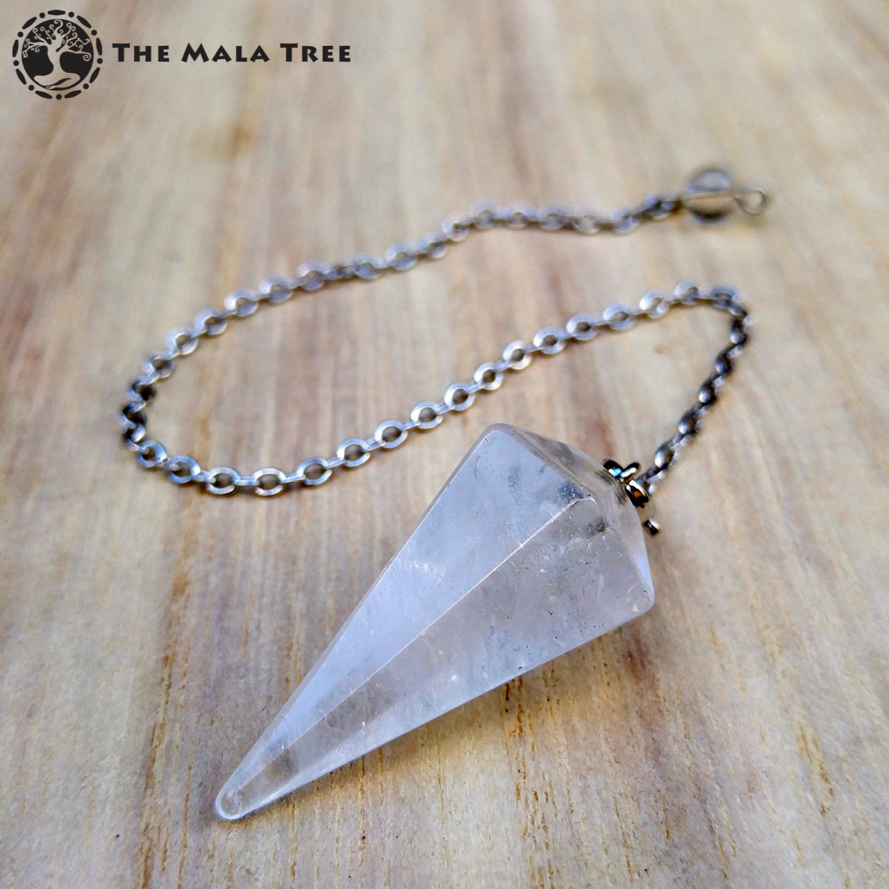 AMETHYST Pendulum - The Mala Tree