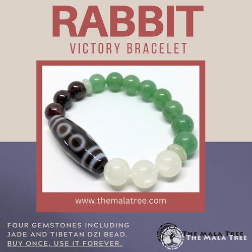 RABBIT VICTORY Bracelet - The Mala Tree
