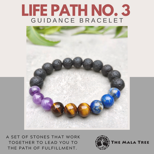 LIFE PATH NO. 3 Guidance Bracelet - The Mala Tree